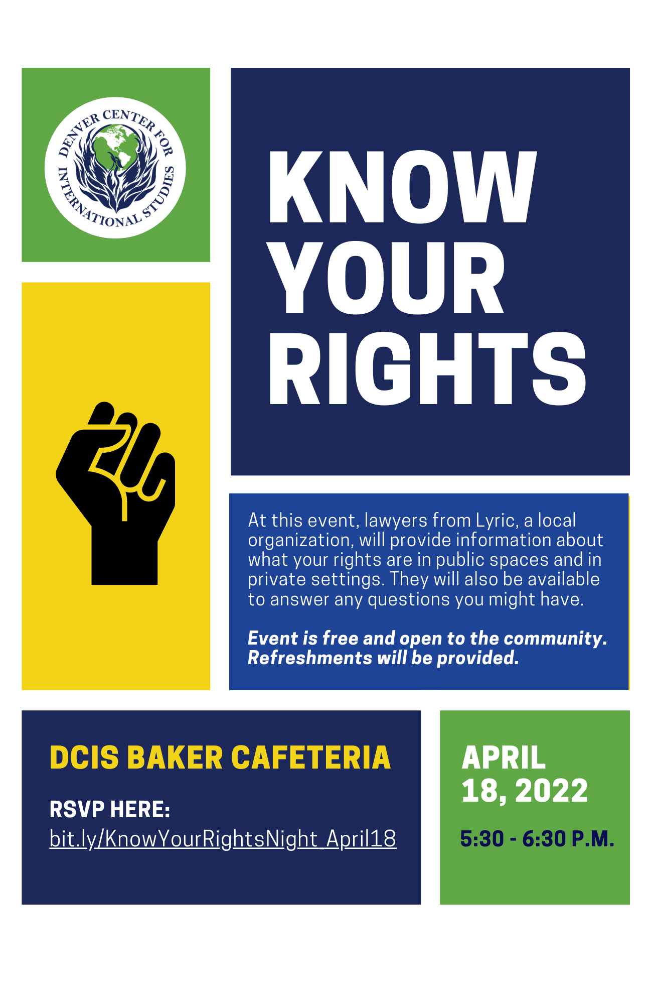Denver Center for International Studies » Know Your Rights Night ...